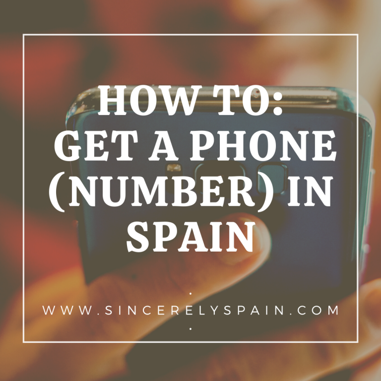 How to: Get a Phone (Number) in Spain – Sincerely, Spain